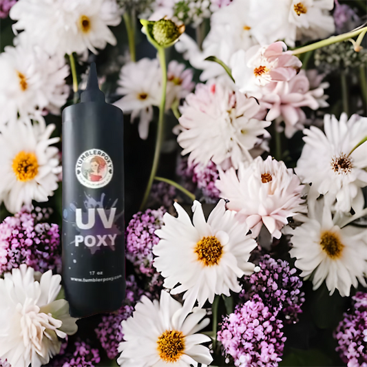 Tumblerpoxy epoxy resin created by an artist for artists